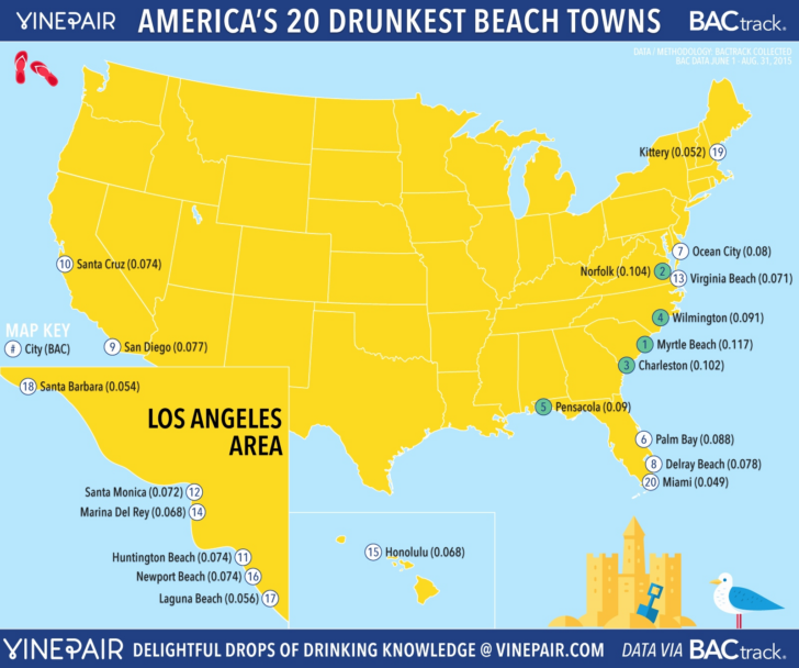 Map Of Florida East Coast Beach Towns Printable Maps | Beach Map