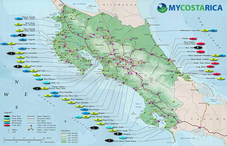 Maps Of Costa Rica Every Map You Need For Your Trip To Costa Rica ...