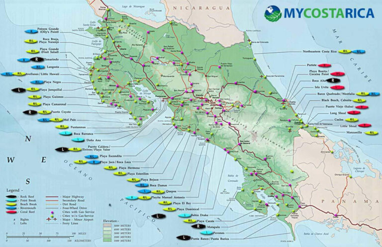 Maps Of Costa Rica Every Map You Need For Your Trip To Costa Rica ...